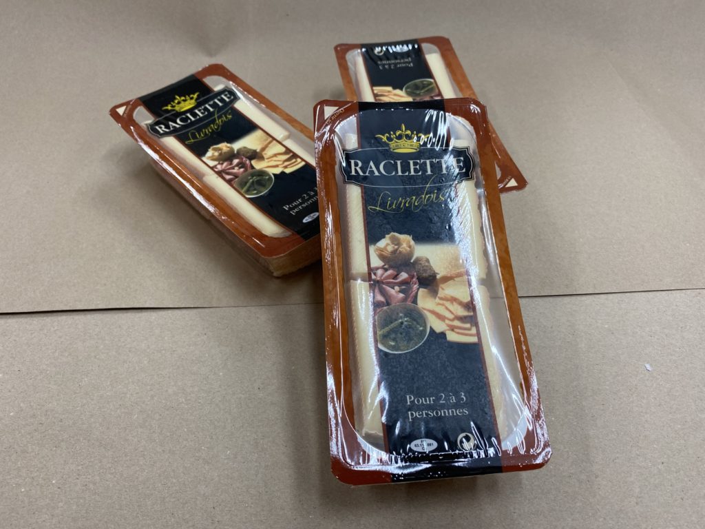 RACLETTE TRANCHE 400 GRAMMES - FG Distribution